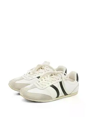 Celine Low-top Leather Sneakers - White