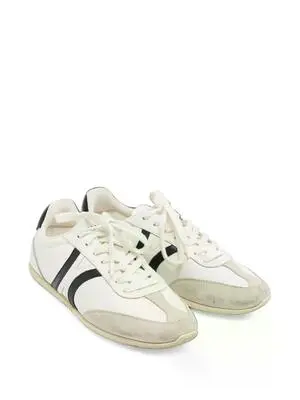 Celine Low-top Leather Sneakers - White