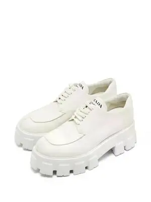 Prada Monolith Lace-up Shoes