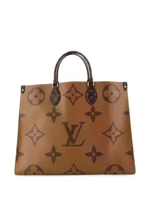 LOUIS VUITTON Onthego Reverse Monogram Giant Gm Tote Bag