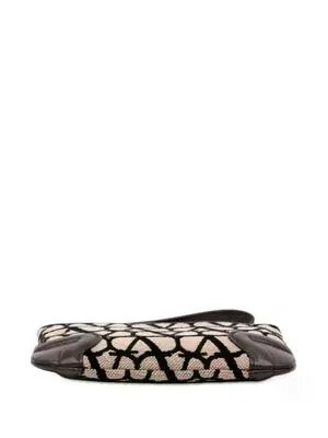 Valentino Garavani Toile Iconographe Pouch - Brown