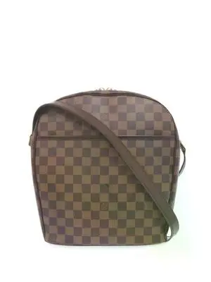 LOUIS VUITTON Damier Ebene Ipanema Gm Shoulder Bag