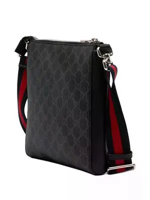 Gucci 2016-2026 Small Gg Supreme Web Messenger Bag Crossbody Bag