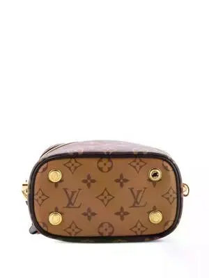 LOUIS VUITTON Reverse Monogram Canvas Vanity Pm Satchel - Brown