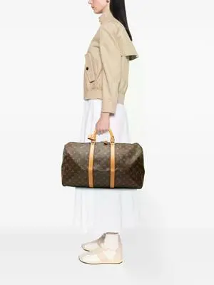 LOUIS VUITTON Monogram Keepall 50 Travel Bag