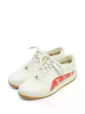 LOUIS VUITTON Monogram Lace-up Sneakers