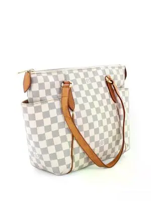 LOUIS VUITTON Totally Handbag Damier Pm Shoulder Bag - White