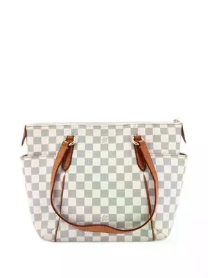 LOUIS VUITTON Totally Handbag Damier Pm Shoulder Bag - White