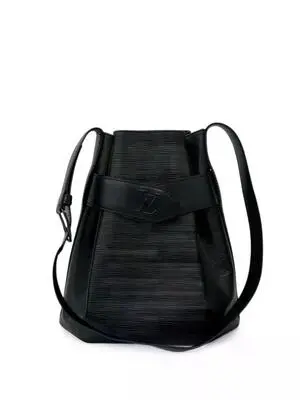 LOUIS VUITTON 1993 Epi Sac D Epaule Pm Bucket Bag - Black
