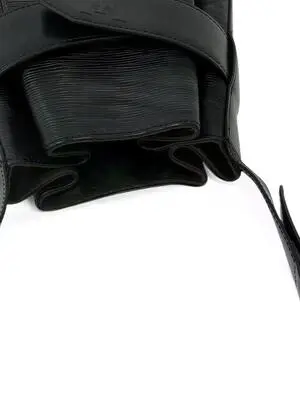 LOUIS VUITTON 1993 Epi Sac D Epaule Pm Bucket Bag - Black