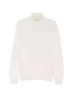 Corneliani Roll-neck Knitted Sweater - Neutrals