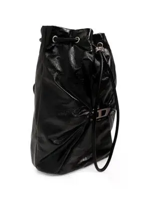 DIESEL® Logo Plaque Backpack Bag