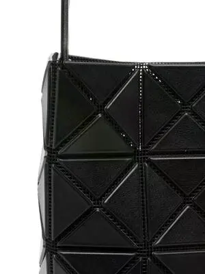 Issey Miyake Geometric-panel Shoulder Bag - Black