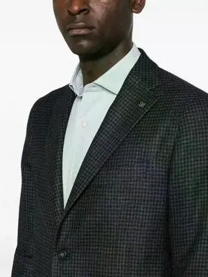 Tagliatore Houndstooth Single-breasted Blazer