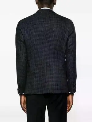 Tagliatore Houndstooth Single-breasted Blazer