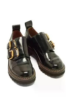 See By Chloé Double-buckle Oxford Shoes