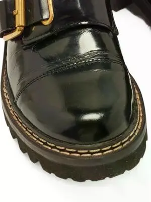 See By Chloé Double-buckle Oxford Shoes