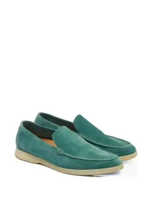 Loro Piana Summer Walk Suede Loafers