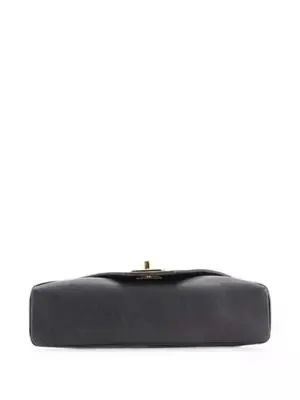LOUIS VUITTON Love Note Chain Clutch Leather Crossbody Bag