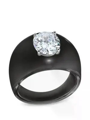 SOLO FOR DIAMONDS Oval-cut Diamond Band Ring