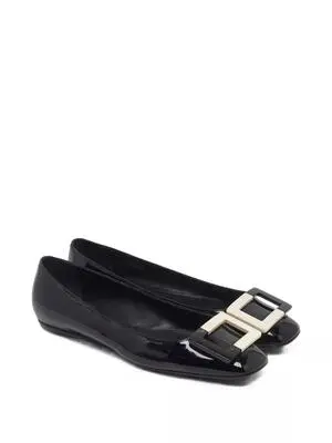 ROGER VIVIER Belle Vivier Buckle Ballet Flats
