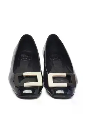 ROGER VIVIER Belle Vivier Buckle Ballet Flats