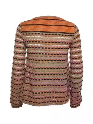 Missoni Floral And Striped Intarsia Jumper