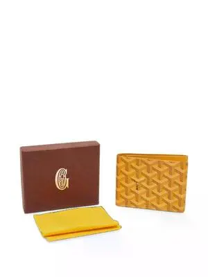 Goyard 2018 Victoire Goyardine Bifold Wallet - Yellow