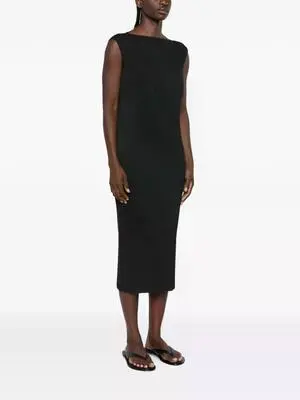 Issey Miyake Plissé Sleeveless Midi Dress