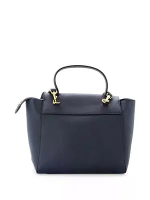 Celine Belt Bag Textured Leather Nano Shoulder Bag - Blue