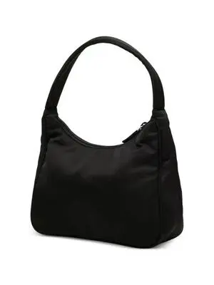 Prada Mini Tessuto Sport Shoulder Bag - Black