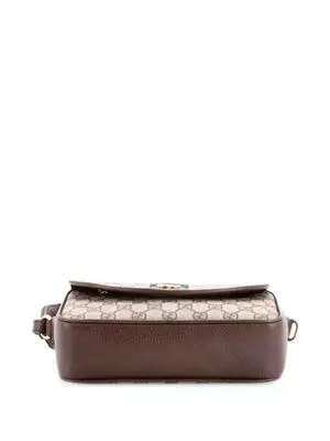 Gucci Ophidia Flap Gg Coated Canvas Small Shoulder Bag