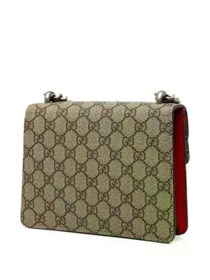 Gucci 2016-2026 Small Gg Supreme Dionysus Crossbody Bag - Red