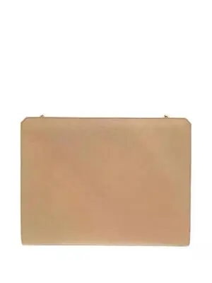 SALVATORE FERRAGAMO 1990-2000 Leather Gancini Chain Crossbody Bag