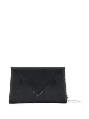 Tyler Ellis Lee Pouchet Pebbled Leather Clutch Bag