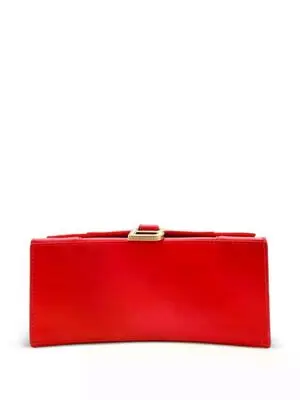 Balenciaga Hourglass Top Handle Bag Small Satchel - Red