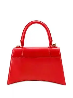 Balenciaga Hourglass Top Handle Bag Small Satchel - Red