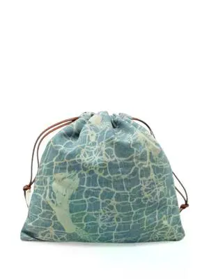 Loewe Denim Drawstring Bag
