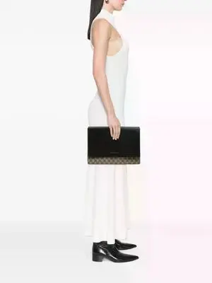Gucci 2000-2015 Large Gg Supreme Clutch Bag - Neutrals