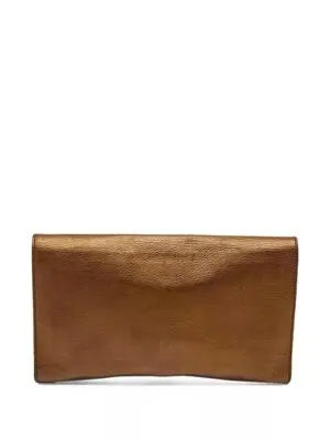 Mulberry Poppy Clutch Bag - Brown