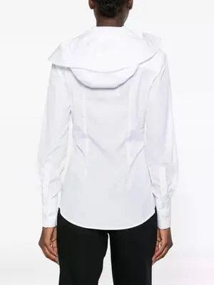 JEAN PAUL GAULTIER Cotton Hooded Button-up Shirt