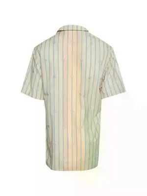 Gucci Gg-monogram Striped Shirt