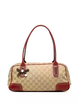 Gucci 2000-2015 Gg Canvas Princy Shoulder Bag - Neutrals