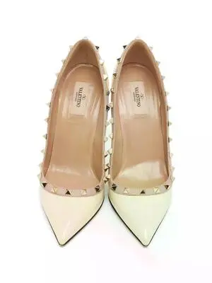 Valentino Garavani Rockstud Pointed-toe Stiletto Pumps