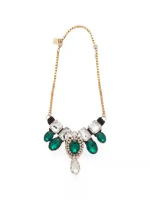 Stella Jean Crystal-embellished Bib Necklace