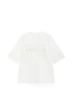 CROQUIS Graphic-print T-shirt - White