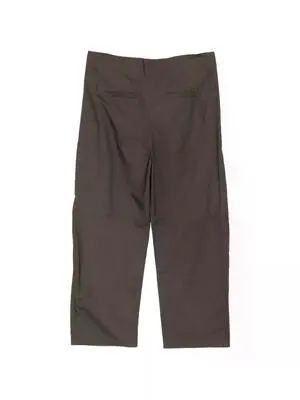 LESS Cotton Barrel-leg Pants