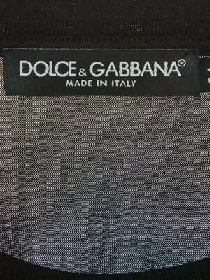 Dolce & Gabbana Logo Embroidered T-shirt