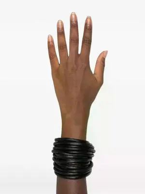 MARIA CALDERARA Multi-strand Leather Bracelet