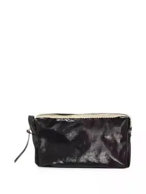 JACK GOMME Linen Zip-top Toilet Bag